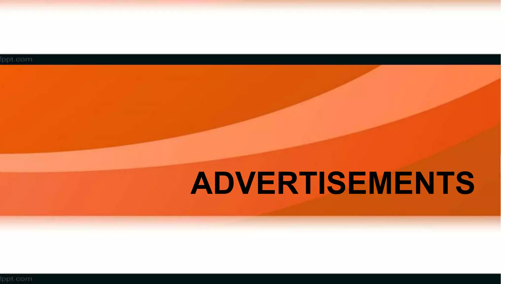 Advertisement | PPTX