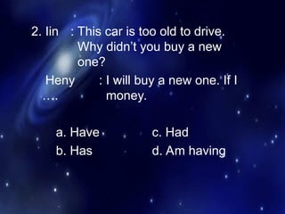 advertisement-conditional-sentences-suggesting-and-saying-goodbye.ppt
