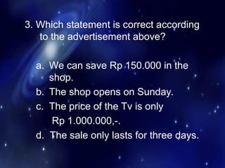advertisement-conditional-sentences-suggesting-and-saying-goodbye.ppt