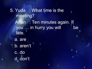 advertisement-conditional-sentences-suggesting-and-saying-goodbye.ppt