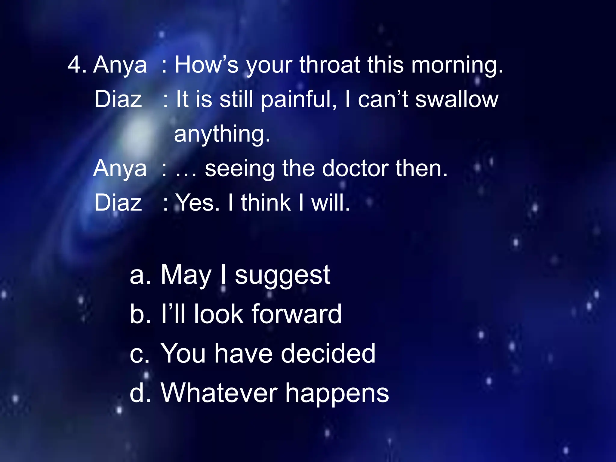 advertisement-conditional-sentences-suggesting-and-saying-goodbye (1).ppt