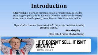 Advertisement - Classifications and Evolution | PPT
