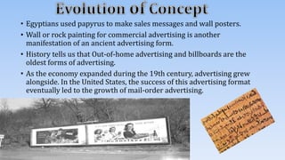 Advertisement - Classifications and Evolution | PPT
