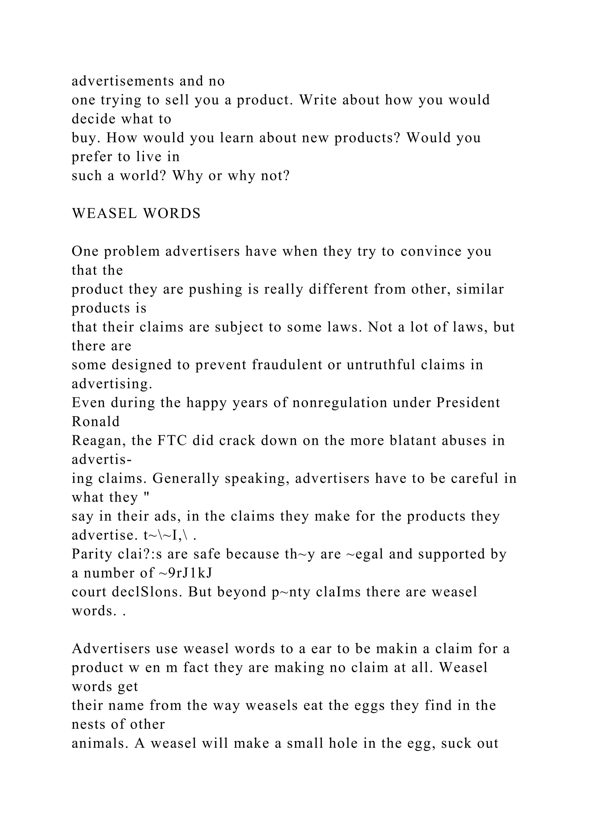 Advertisement Analysis AssignmentPaper #3We have looked at a.docx