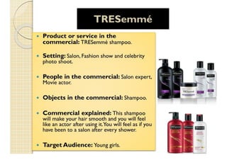 Advertisement Analysis ( Shampoos) | PDF
