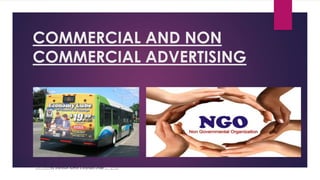 Non Commercial Advertisements Examples