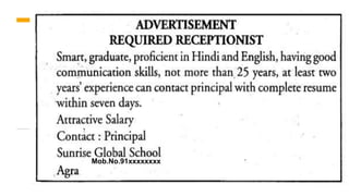 Advertisement class 12 english | PPTX | Business | Business and Finance