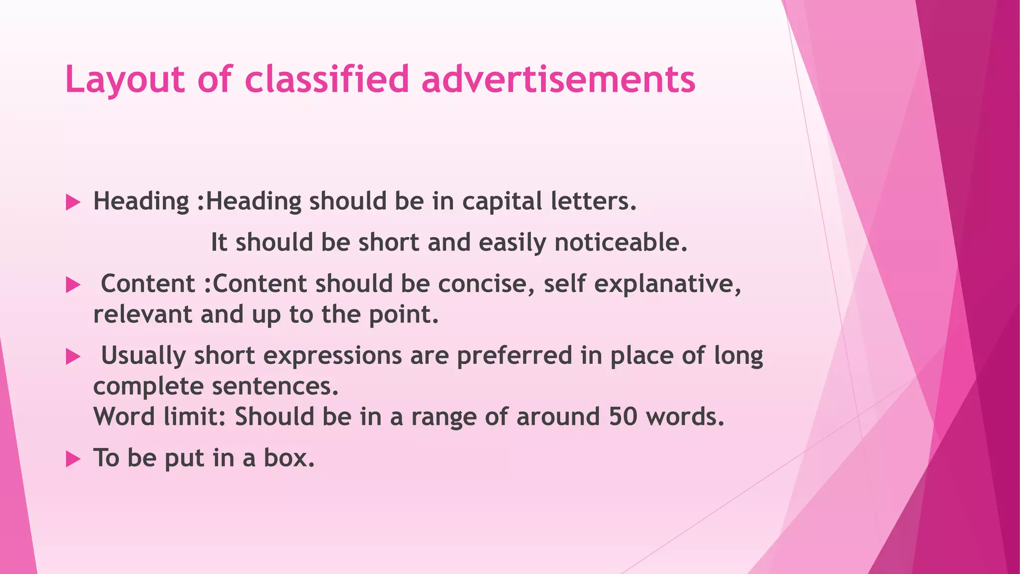 Advertisement classifications.pptx