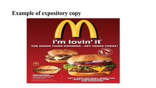 TYPES OF ADVERTISEMENT COPY | PPTX