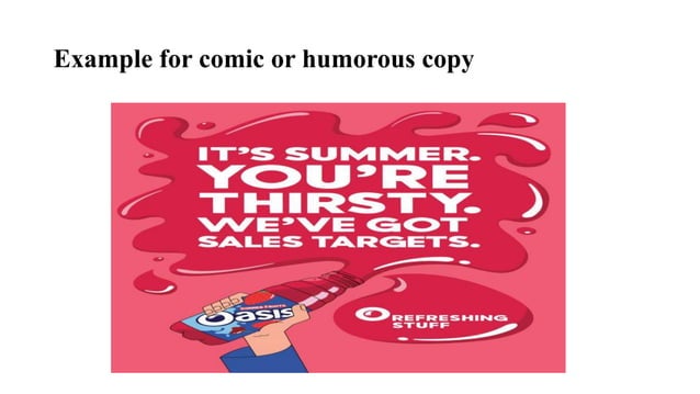 TYPES OF ADVERTISEMENT COPY | PPTX