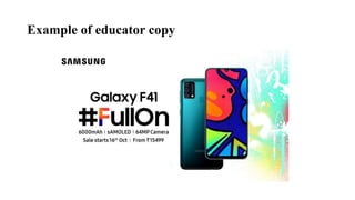 TYPES OF ADVERTISEMENT COPY | PPTX