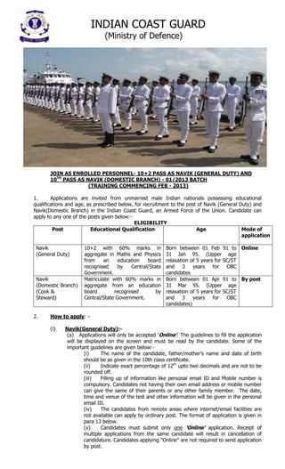 Advertisement navik doc 01 2013 | PDF