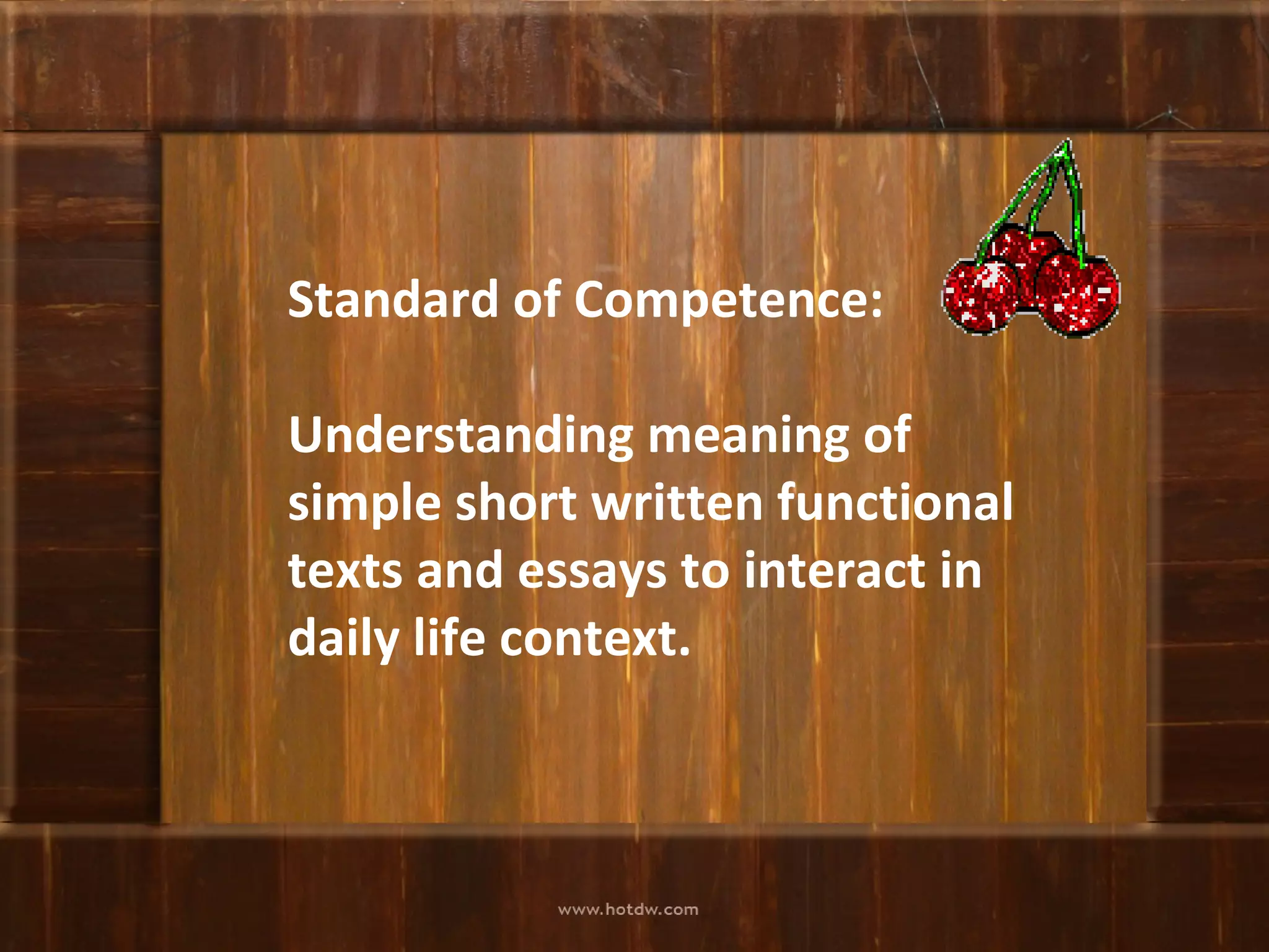 Power Point Functional Text Advertisement | PPT