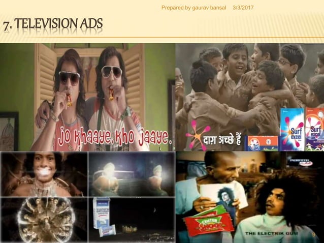 PPT on Advertisement | PPTX | Marketing and Advertising | Business