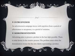 role of advertising | PPTX