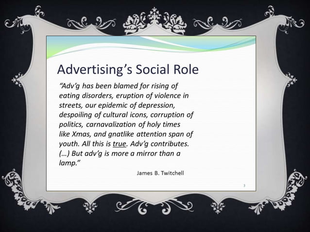 role of advertising | PPTX | Advertising Industry | Industries