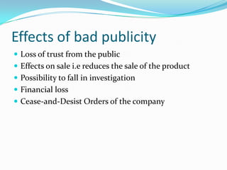 Advertisement & publicity | PPTX