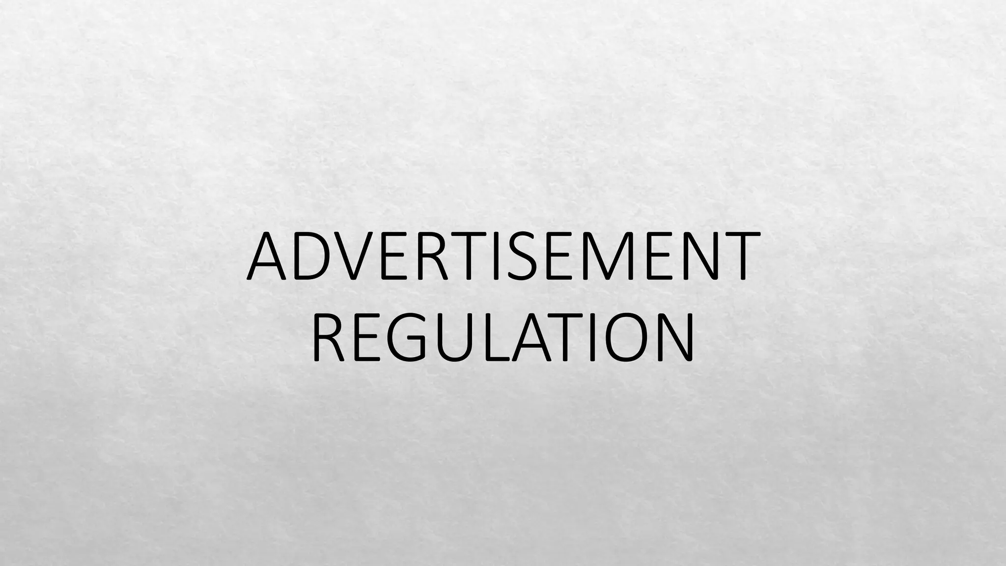 PROHIBITION ON ELECTRONIC ADVERTISEMENT IN INDONESIA | PPTX