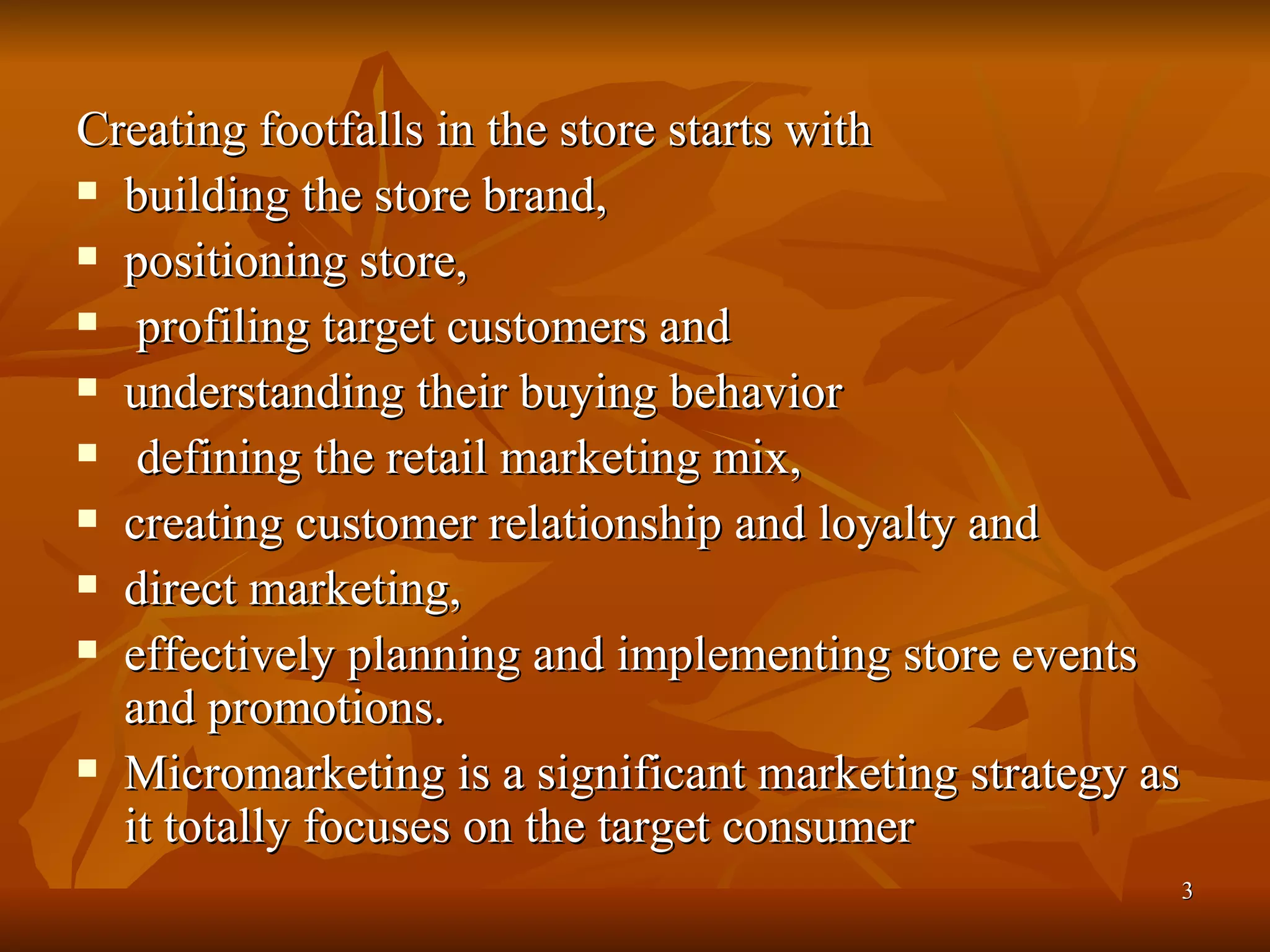 Advertisement & retail | PPT