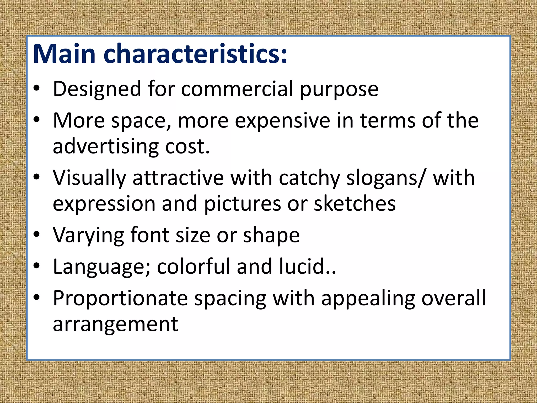 Advertisement | PPTX