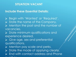 Advertisements-Classifieds class 11 writing skills | PPTX