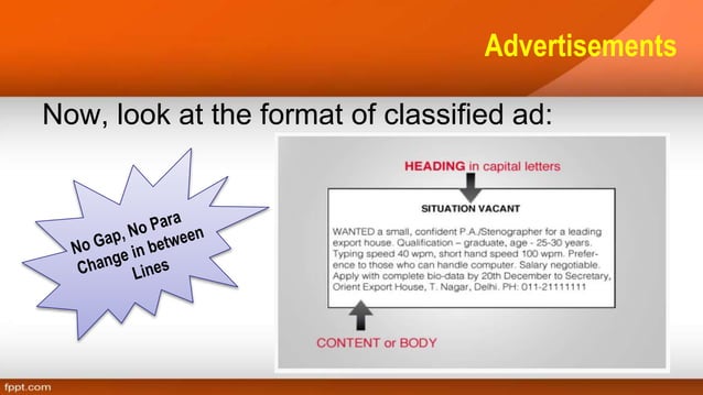 Advertisements for Class XI & XII | PPSX | Advertising Industry ...