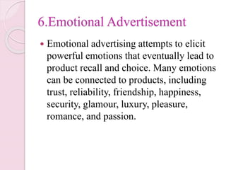 Advertisement strategy | PPTX