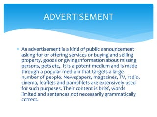 ADVERTISEMENT WRITING-1.pptx