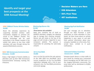 SIIM Sponsor + Advertise | PPT