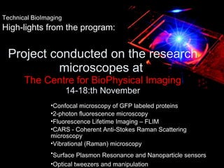 Advertise technical bioimaging | PPT