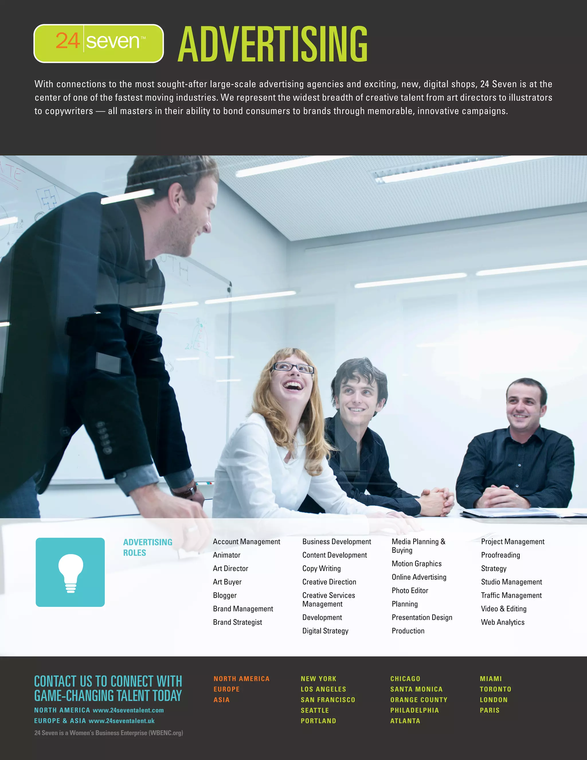 Advertising Jobs - Roles and Careers - Recruitment Agency | PDF