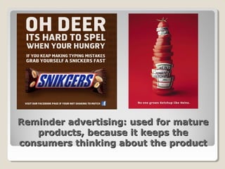 Reminder Advertising