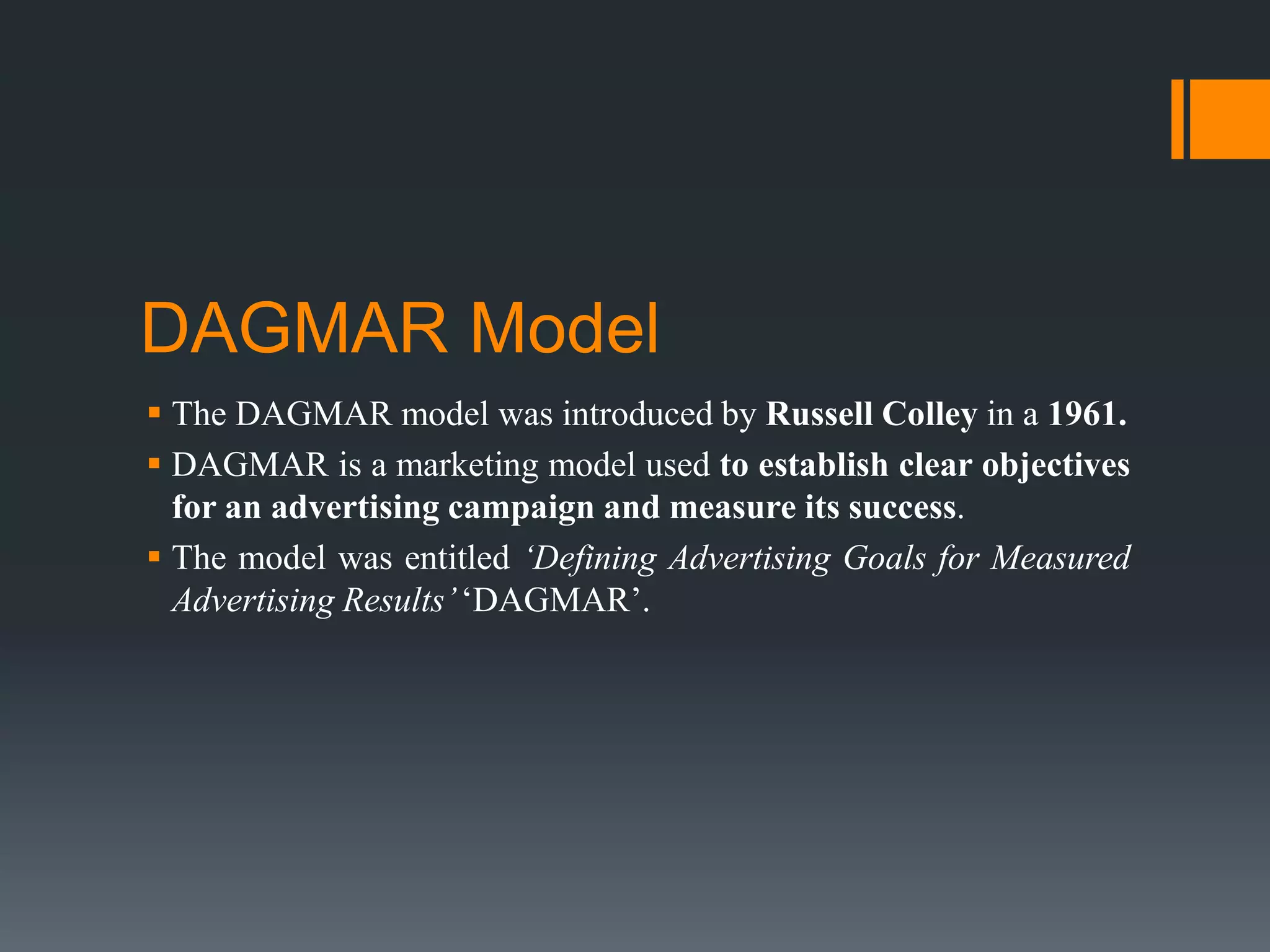 Advertising Models: AIDA, DAMAR | PPTX