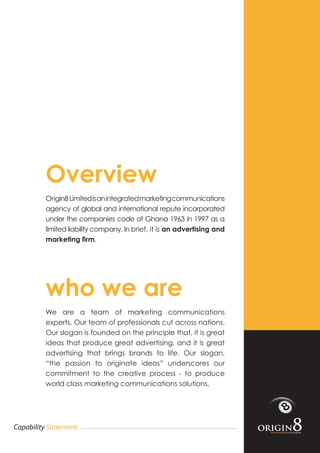 Origin8 Ltd | PDF