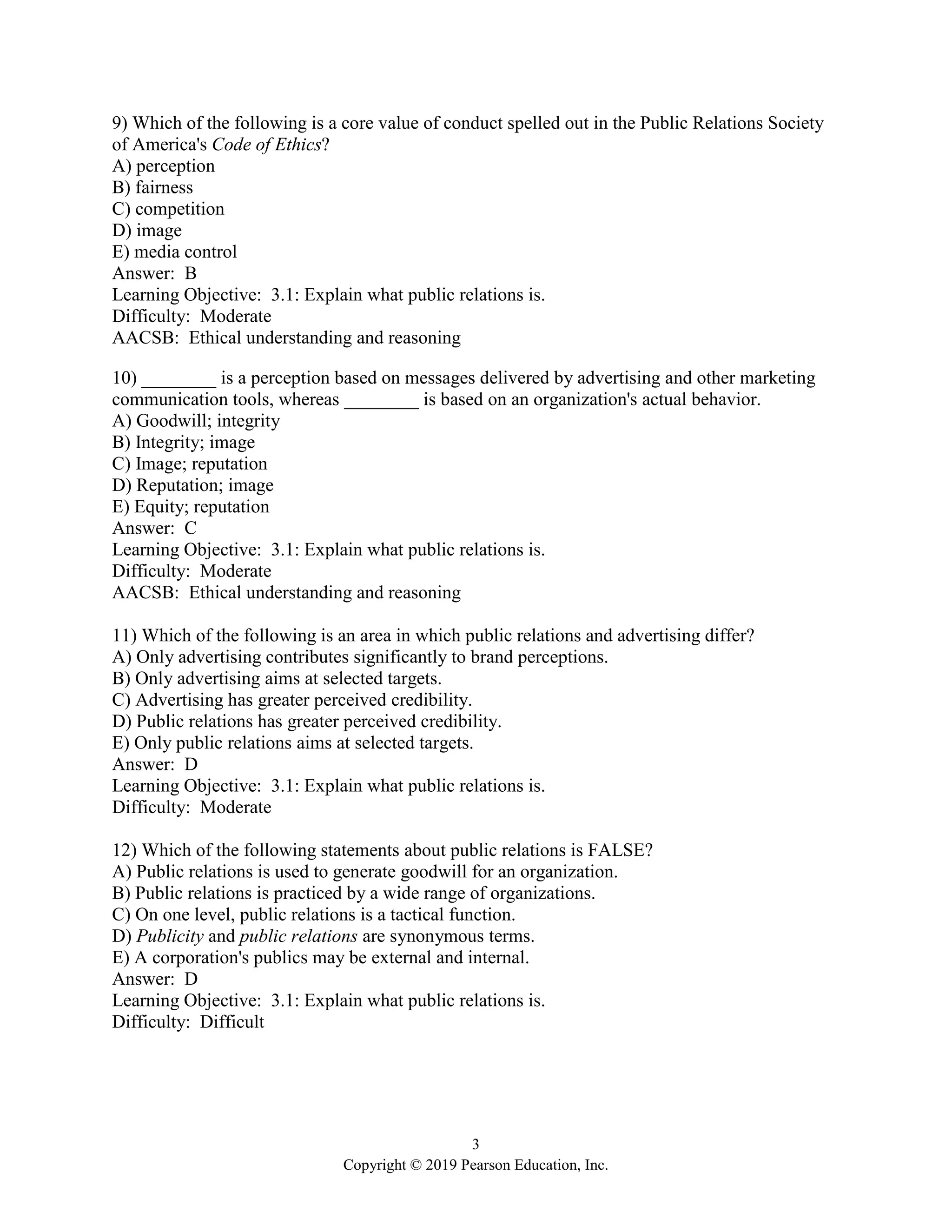 Advertising and IMC Principles and Practice 11th Edition Moriarty Test ...