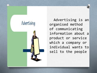 Advertising | PPTX | Advertising Industry | Industries