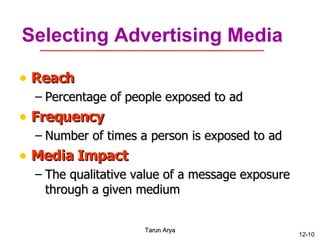 Advertising, Sales Promotion, & Public Relations | PPT