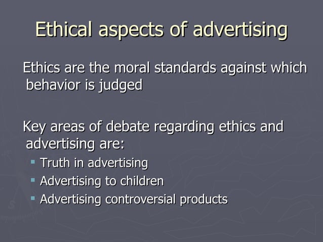 Advertising Social,Legal,Ethical & Economical Aspects | PPT