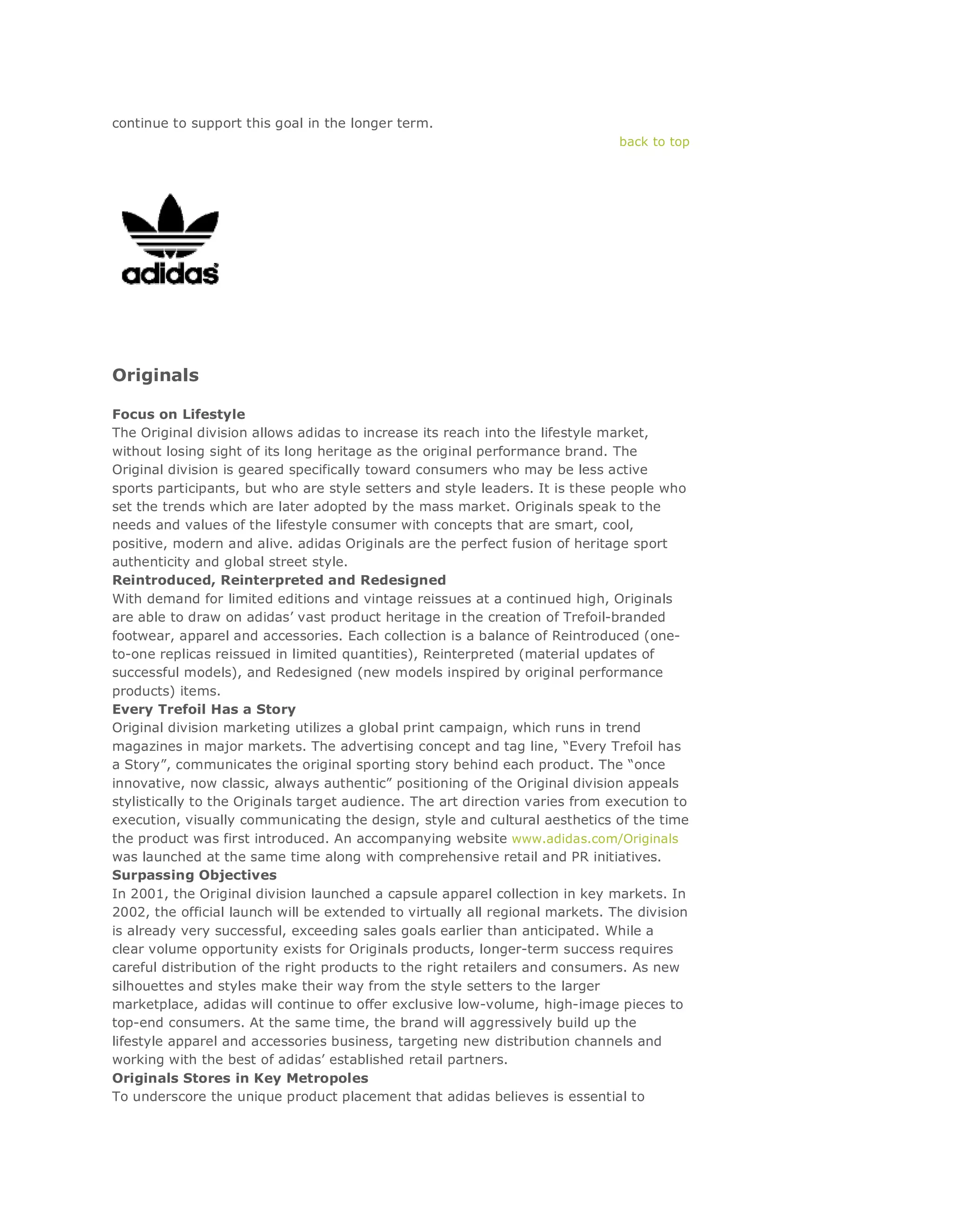 Advertising strategy of Adidas (Article) | PDF