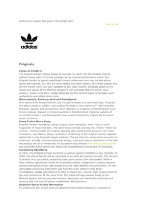 Advertising strategy of Adidas (Article) | PDF