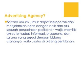 Advertising agency | PDF