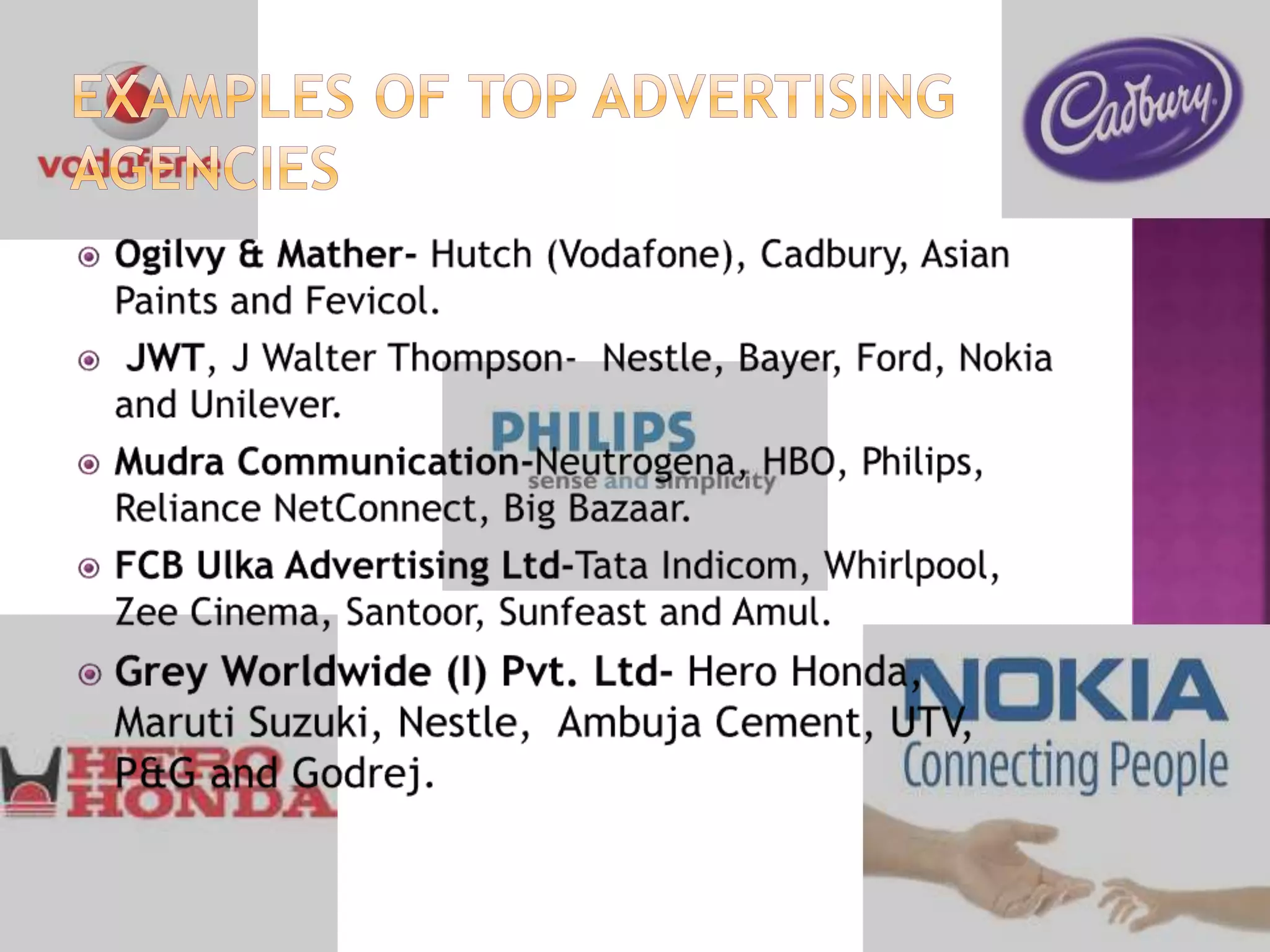 Advertising agency, role and types | PPTX