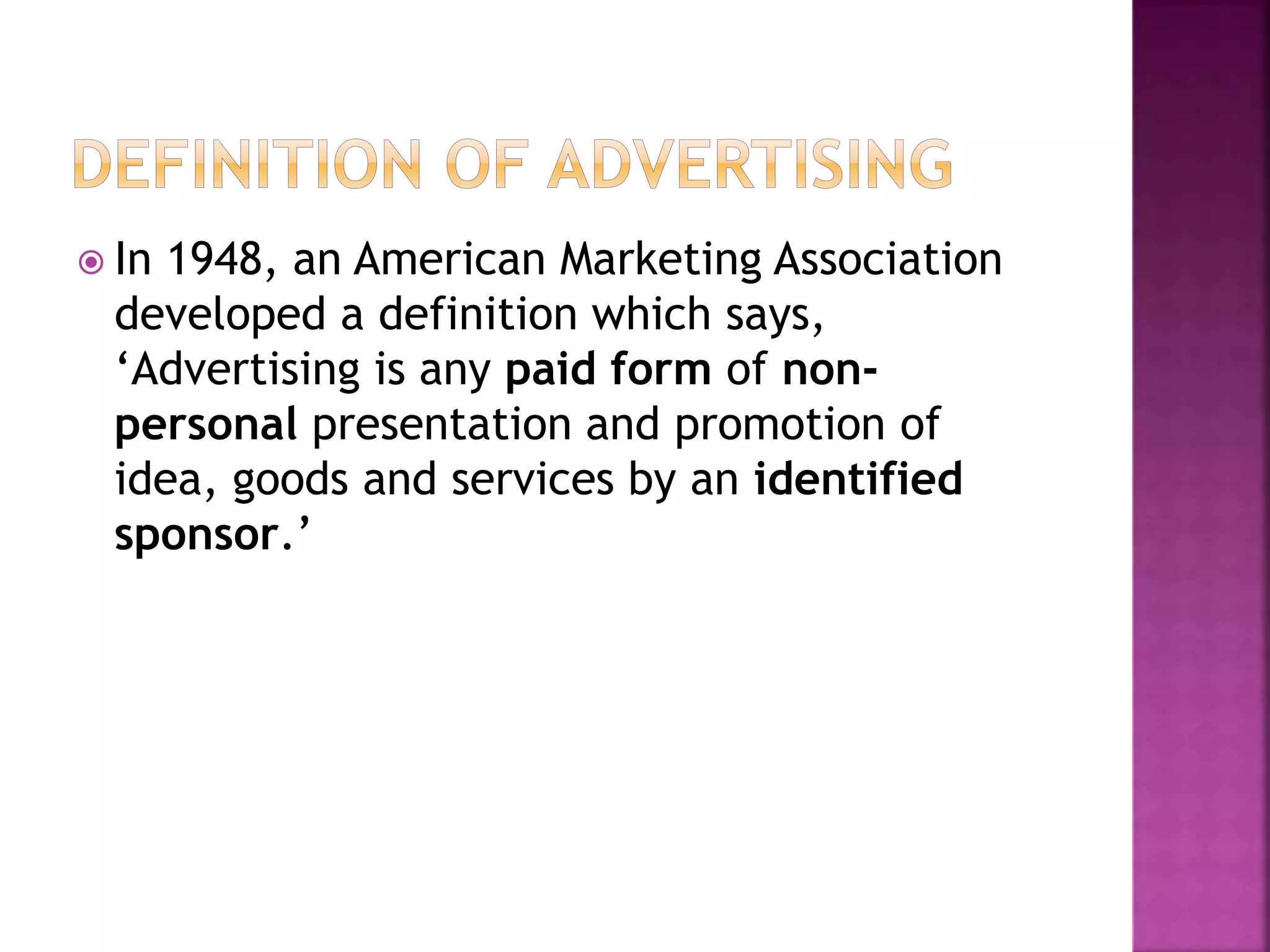 Advertising agency, role and types | PPTX