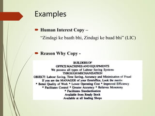 Advertising Copy | PPTX