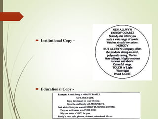 Advertising Copy | PPTX