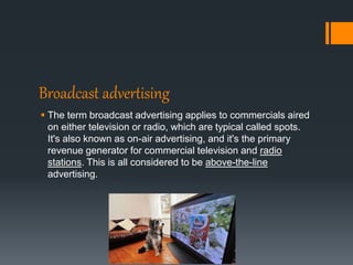 Advertising and its types | PPTX