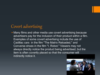 Advertising and its types | PPTX