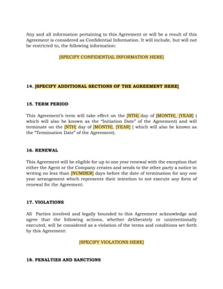 ADVERTISING AND MARKETING AGREEMENT | PDF