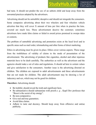 Advertising And Marketing Communication | PDF