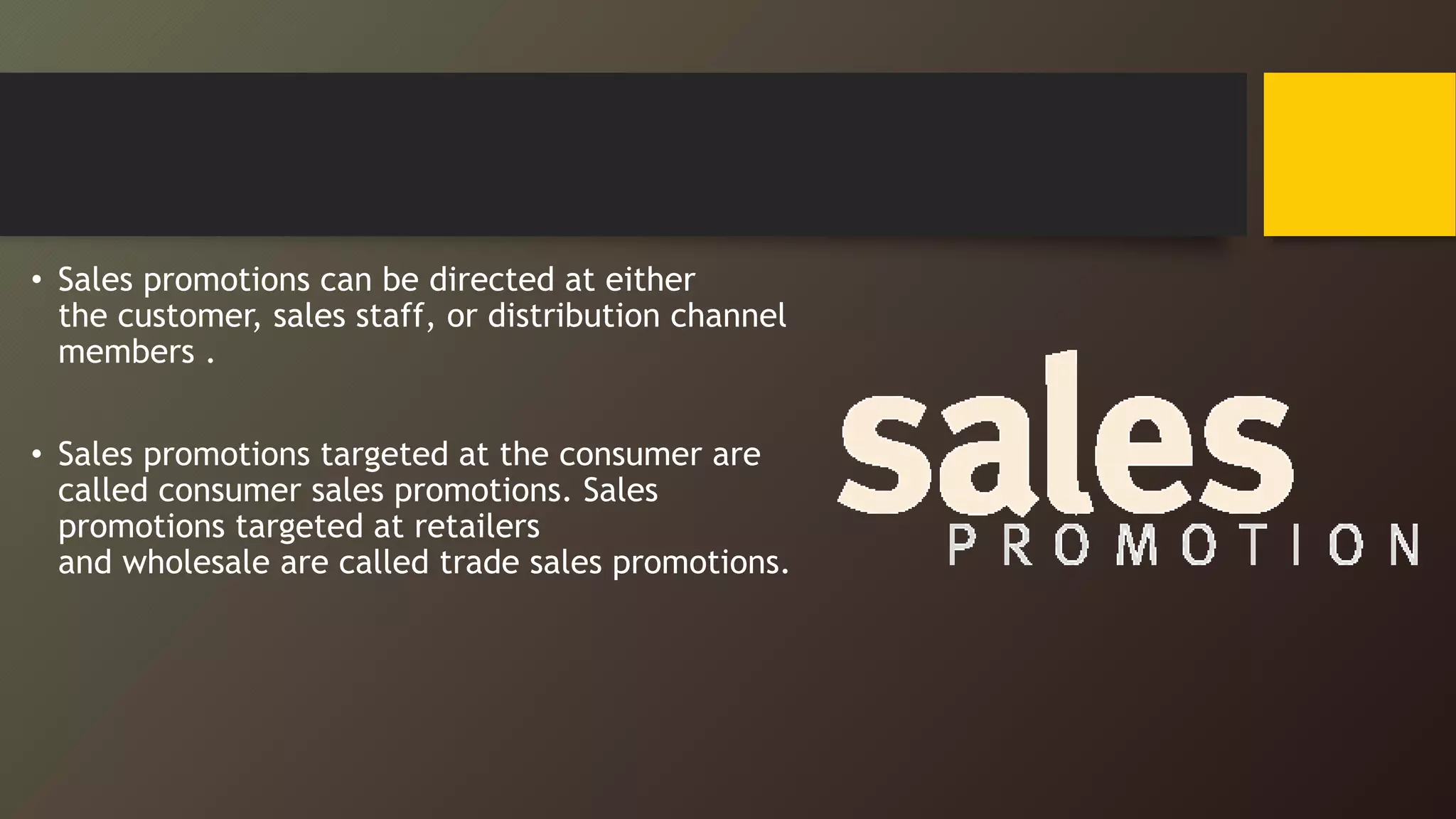 Advertising and sales promotion | PPTX